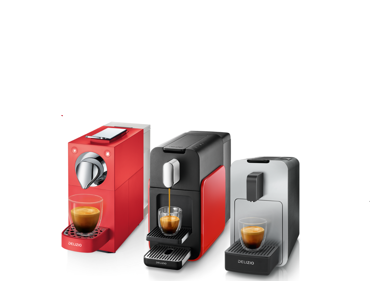 Machines à café et à capsules de café Delizio | Du plaisir et du style ...