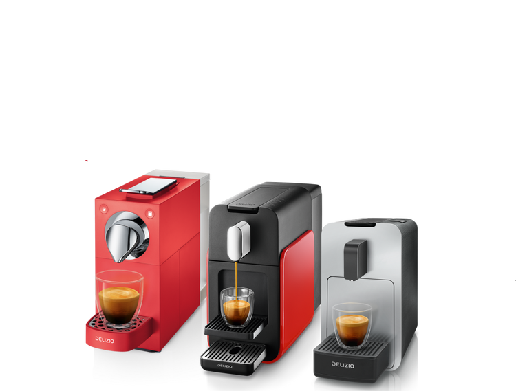 Machines à café et à capsules de café Delizio | Du plaisir et du style ...