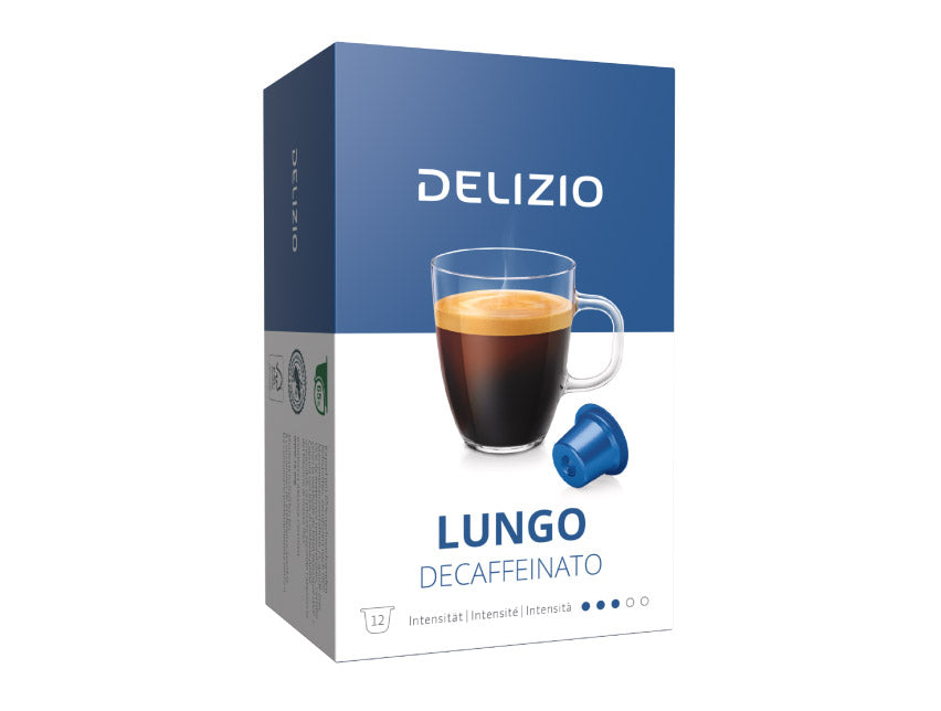 Lungo Decaffeinato - Kaffeekapseln | Delizio – Delizio.ch