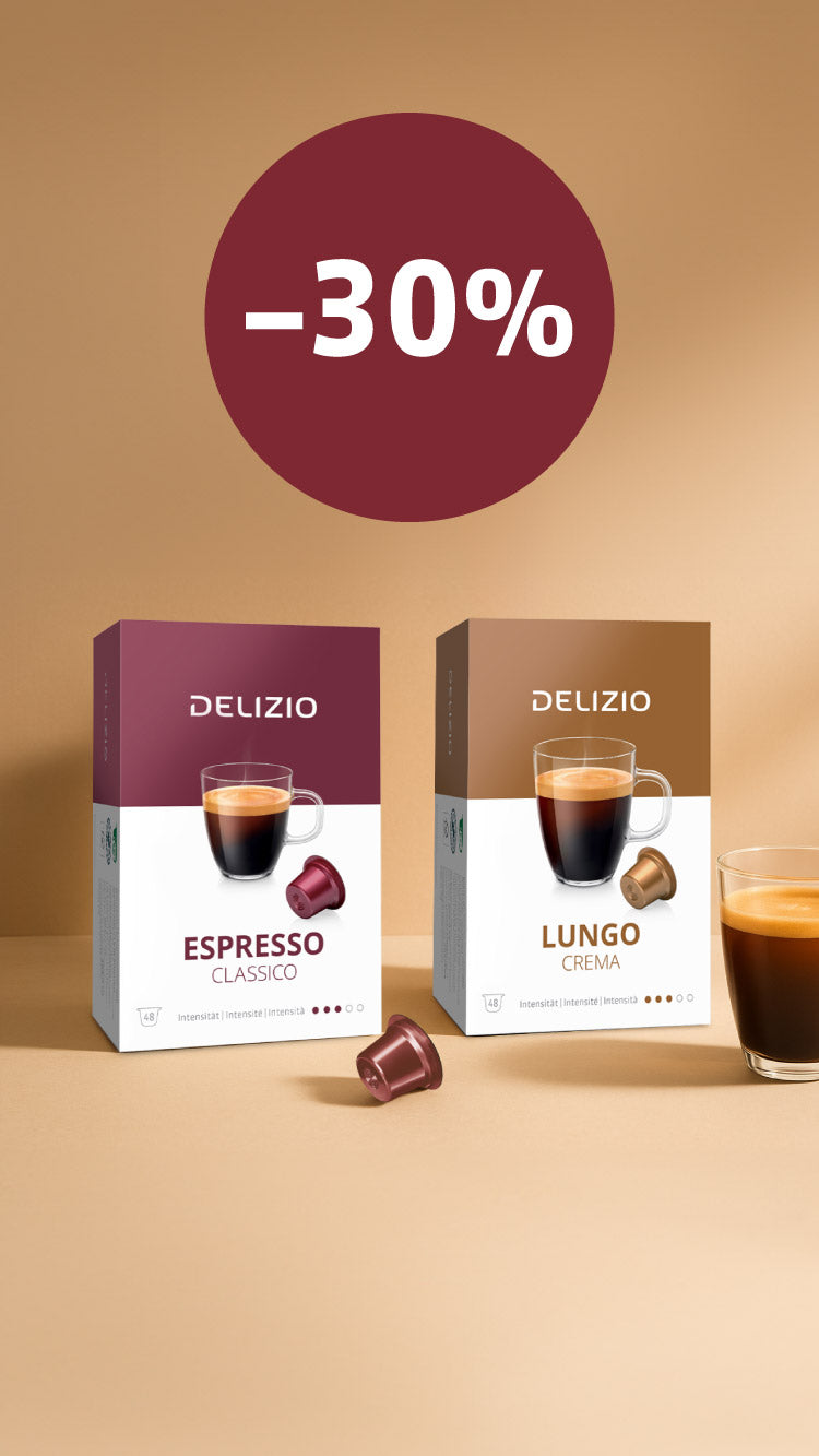 Machines à café et à capsules de café Delizio | Du plaisir et du style ...